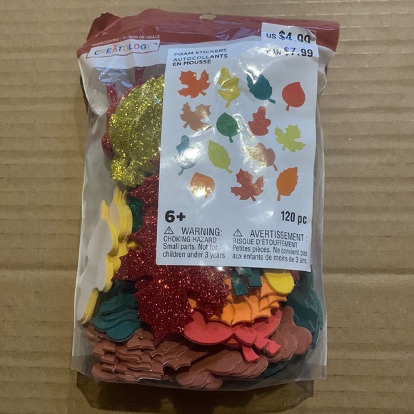 Michaels | Office | Nwt Creatology Leaves Foam Stickers 2pcs | Poshmark